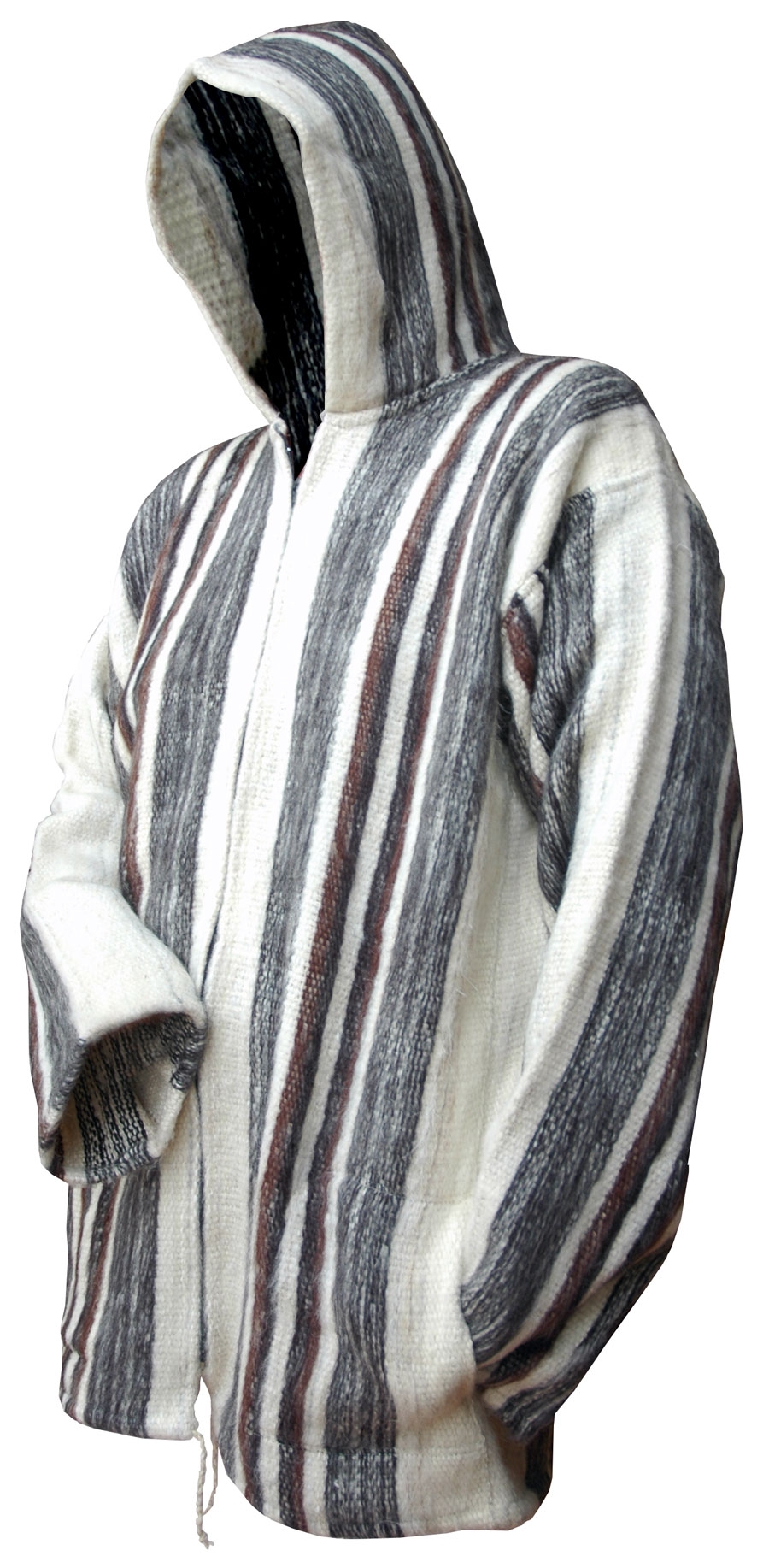 Hooded Jacket for Men - Pure Sheep Wool Hooded Jacket for Men - Pure Sheep Wool